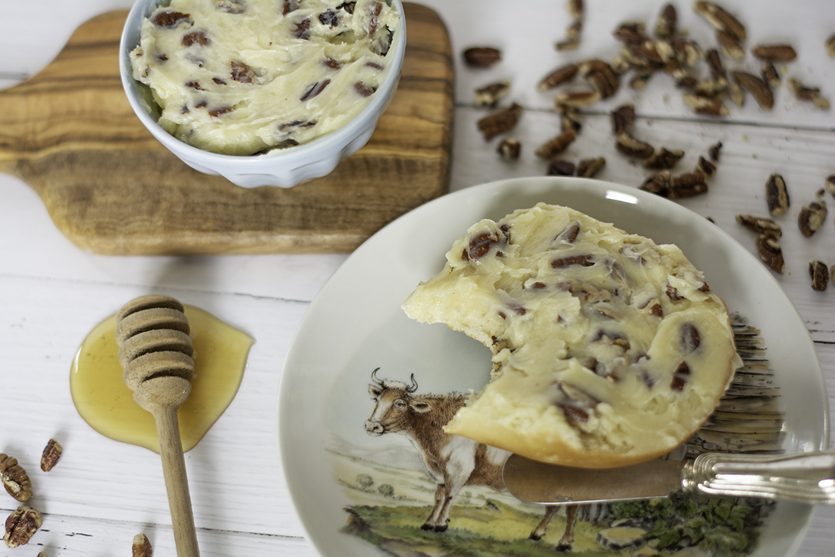 Honey Pecan Butter - Beeyond the Hive